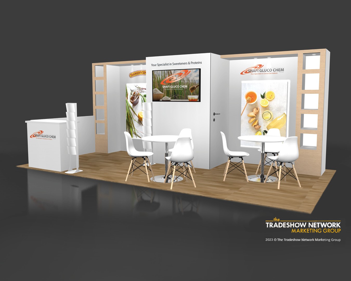 10x20 Inline Exhibits | Modular Exhibits | Inline Booth stands